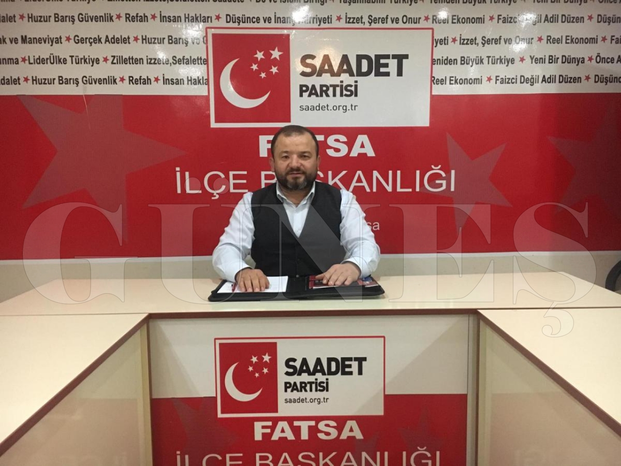 Saadet Partisi kongreye hazırlanıyor :: Güneş Gazetesi - Fatsa ...